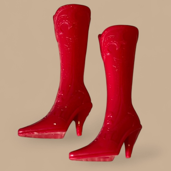 Barbie | Toys | Western Clothes Barbie Dollmodern Cowboy Boots Heel ...